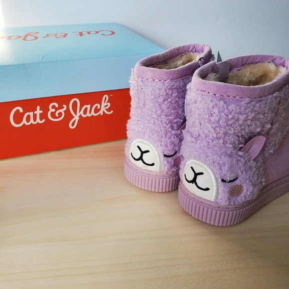 Cat & Jack | Shoes | New Cat Jack Keely Cute Fashion Boots Shearling ...